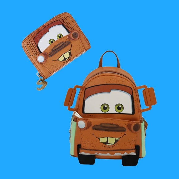 Loungefly | Bags | Loungefly Disney Pixar Cars Mater Cosplay Backpack ...